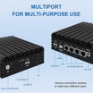 MOGINSOK 2.5GbE Firewall Appliance Mini PC, N100/I3 N305 Fanless Mini